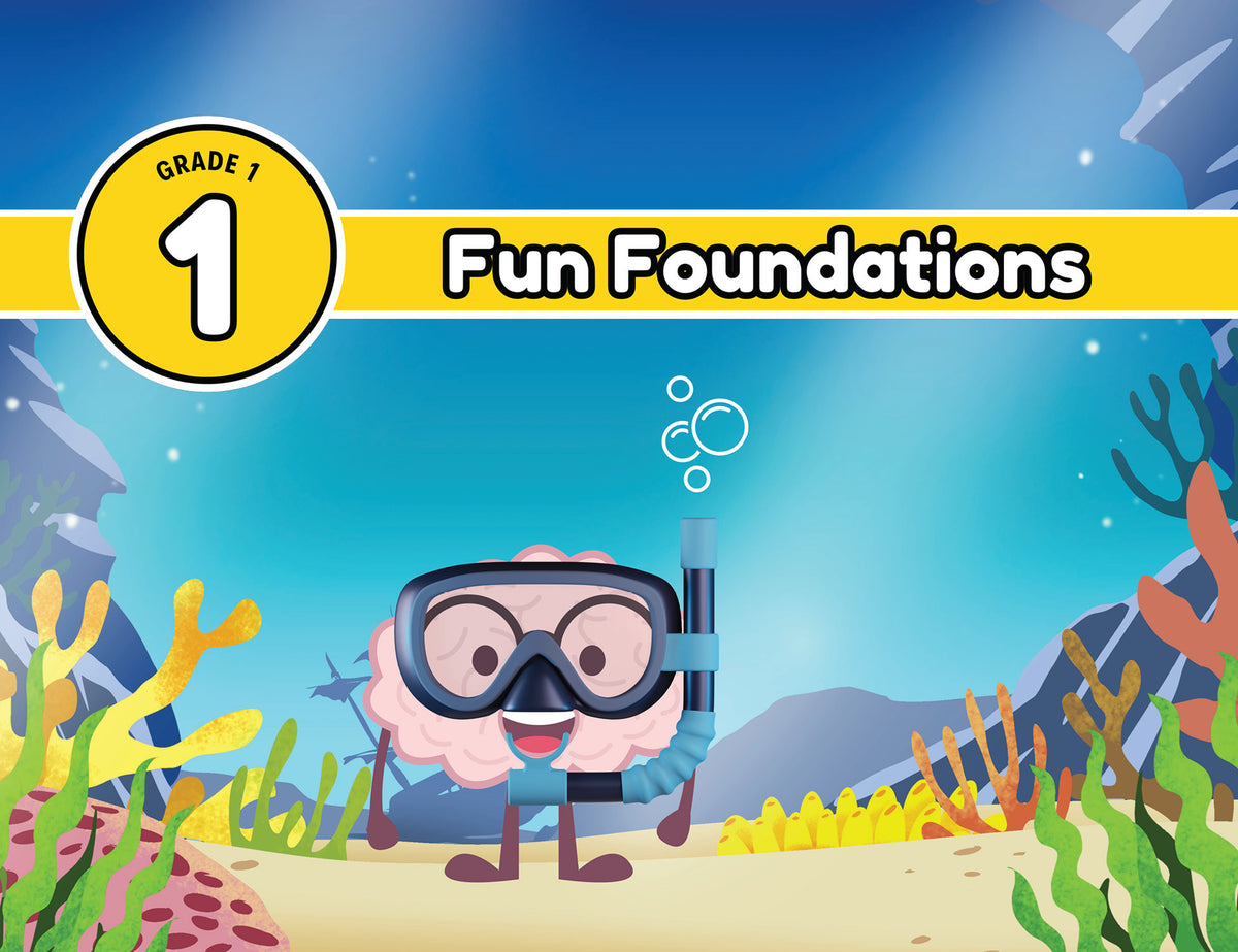 BrainBuds | Grade 1 | Fun Foundations Activity Book – Sprinkle in Learning