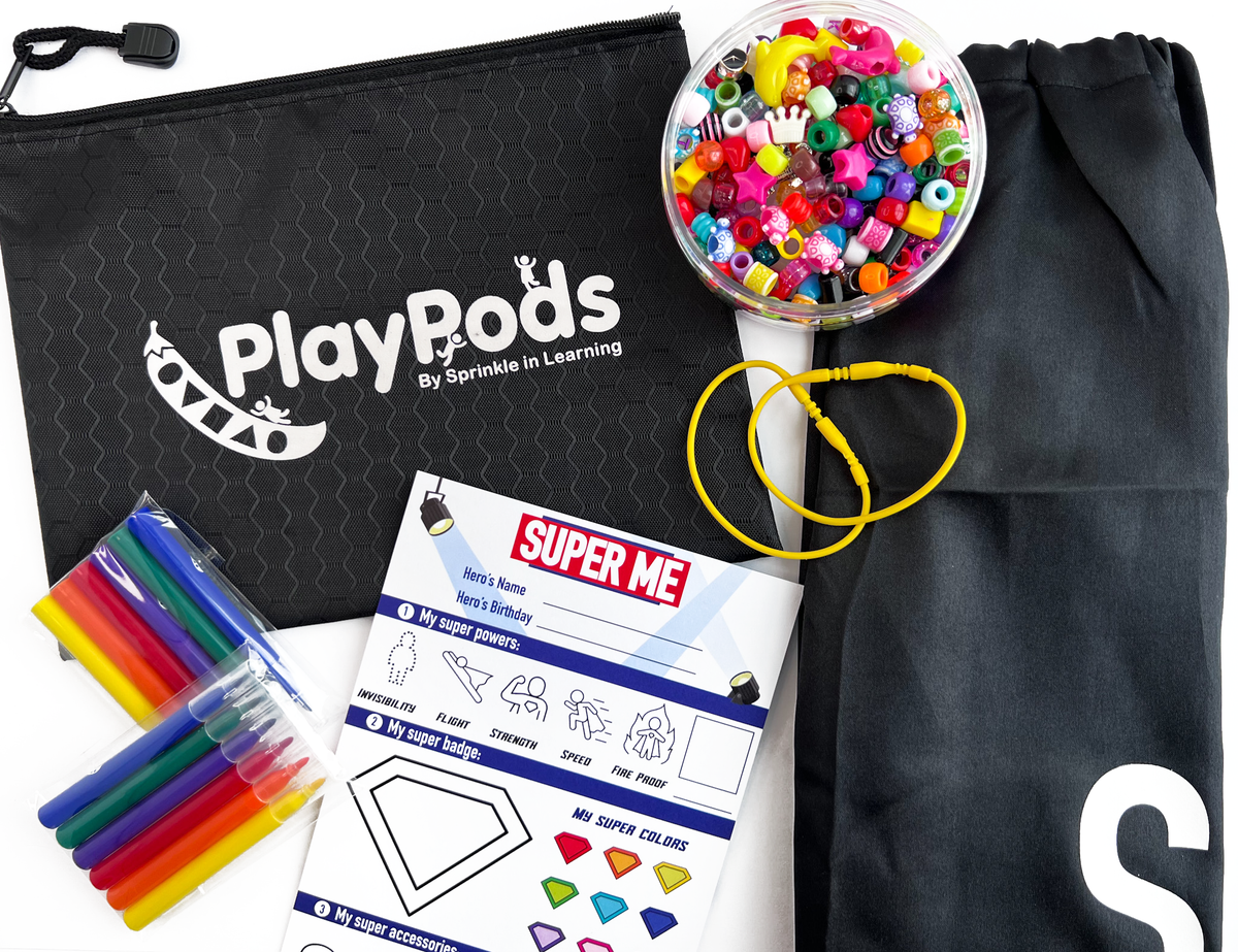 PlayPods | Super Me | Play Date Activity – Sprinkle in Learning