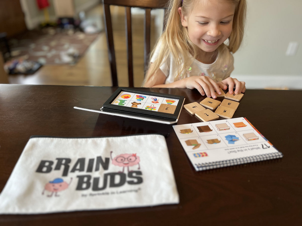 BrainBuds | Canvas Pouch – Sprinkle in Learning