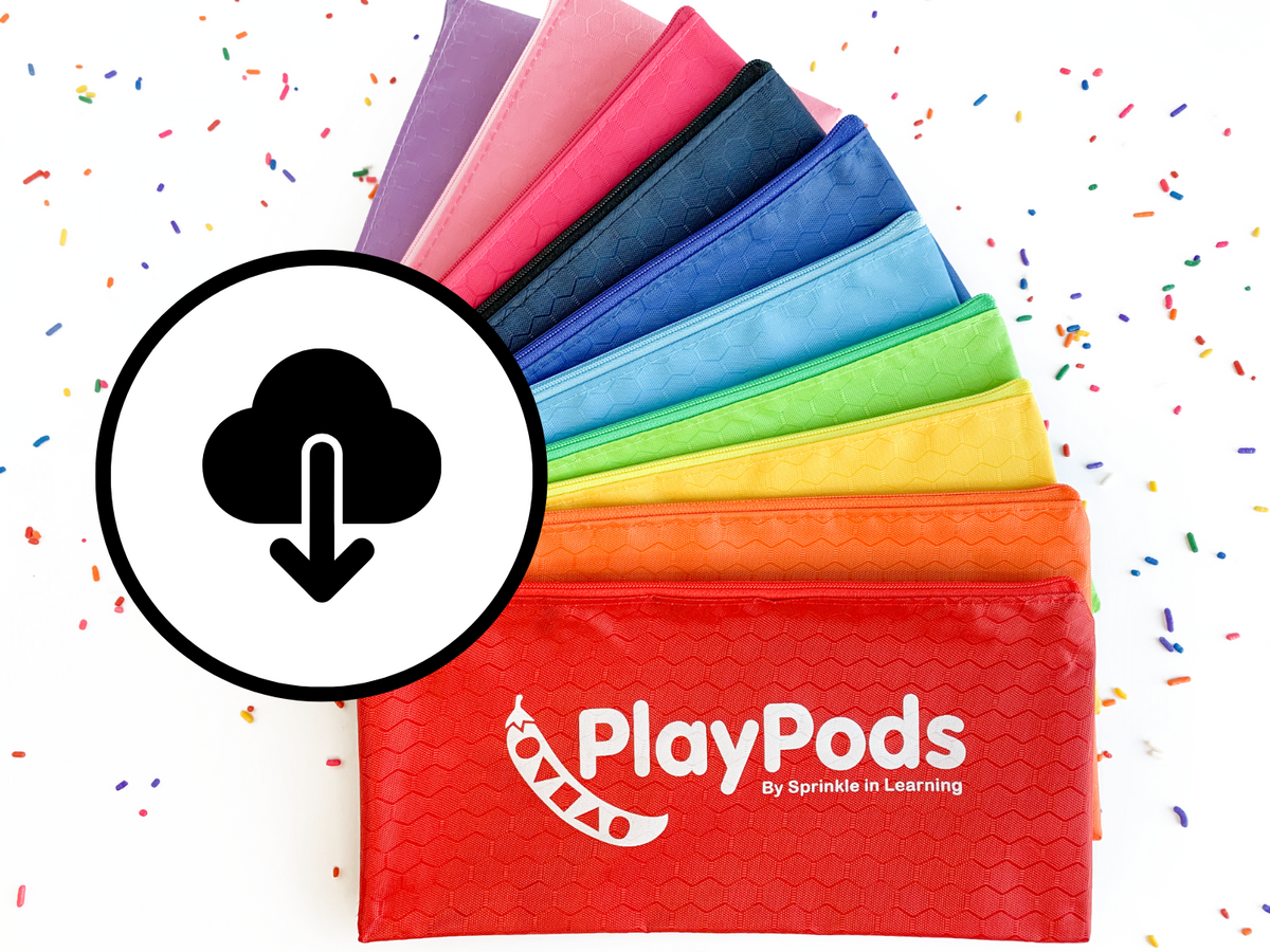 PlayPods | Rainbow Bundle - Extension Activities – Sprinkle in Learning