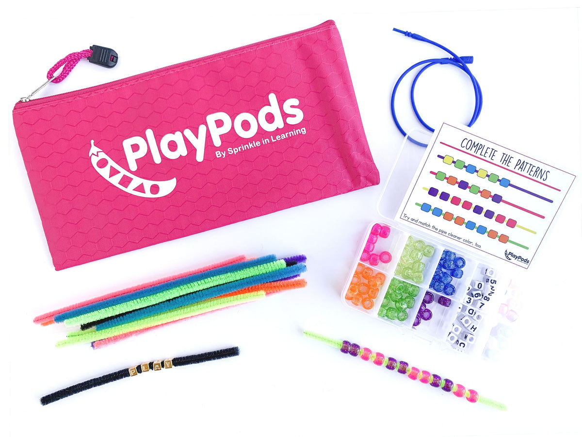PlayPods | Bead Bash | Colors and Patterns – Sprinkle in Learning